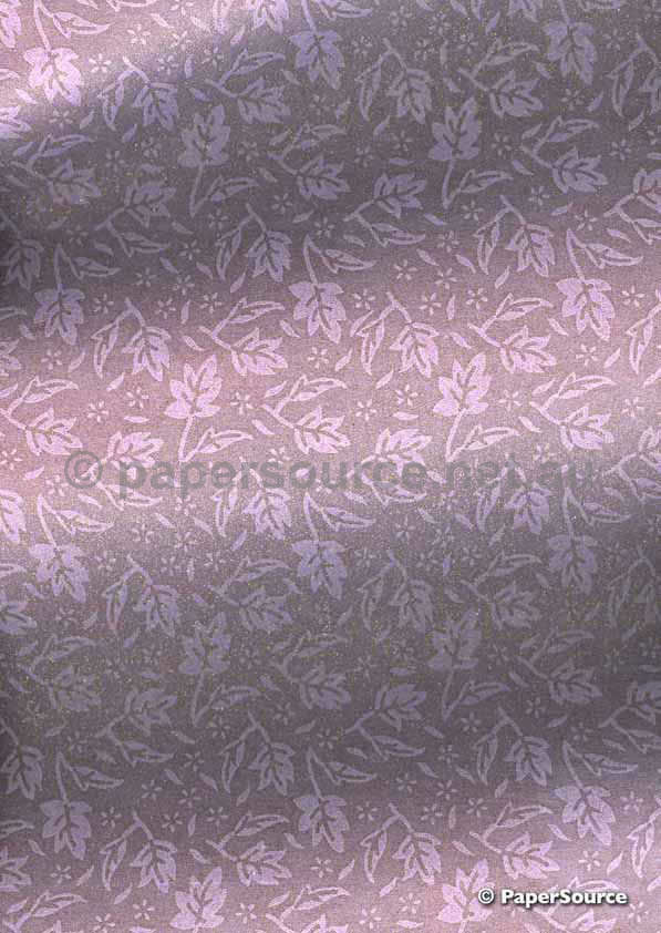 Specialty Paper | Chiffon Autumn Mauve Glitter Print | PaperSource ...