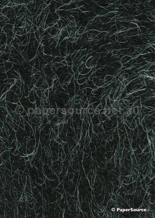 Specialty Paper | Silk Exotic Black 60gsm Recycled Handmade Paper ...