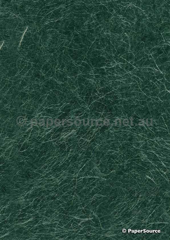 Specialty Paper | Silk Exotic Forest Green 60gsm Recycled Handmade ...