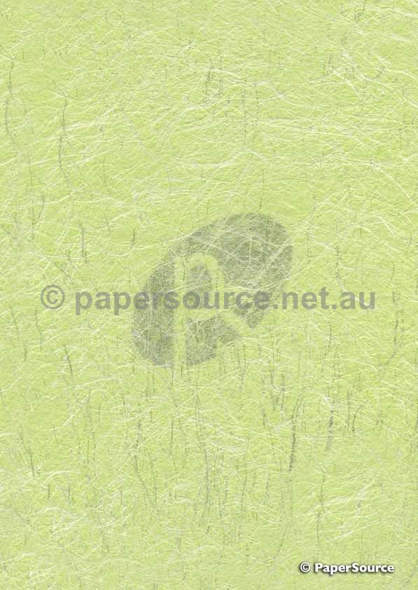 Specialty Paper | Silk Exotic Mint Green 60gsm Recycled Handmade Paper ...