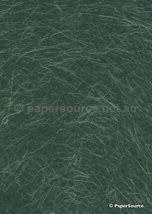Specialty Paper | Silk Exotic Forest Green 60gsm Recycled Handmade ...