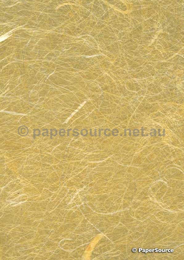 Specialty Paper | Silk Exotic Ochre 60gsm Recycled Handmade Paper ...