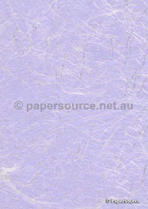 Specialty Paper | Silk Exotic Pastel Lilac 60gsm Recycled Handmade ...