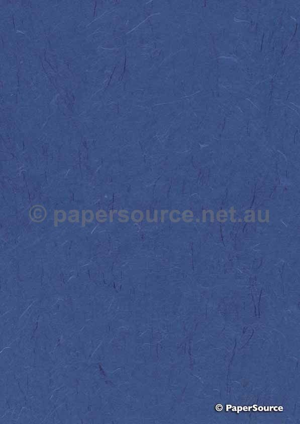 Specialty Paper | Silk Plain Medium Blue 90gsm Recycled Handmade Paper ...