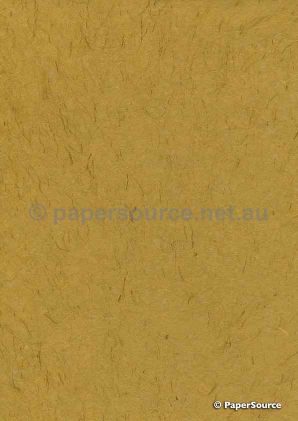 Specialty Paper | Silk Plain Mustard 90gsm Recycled Handmade Paper ...