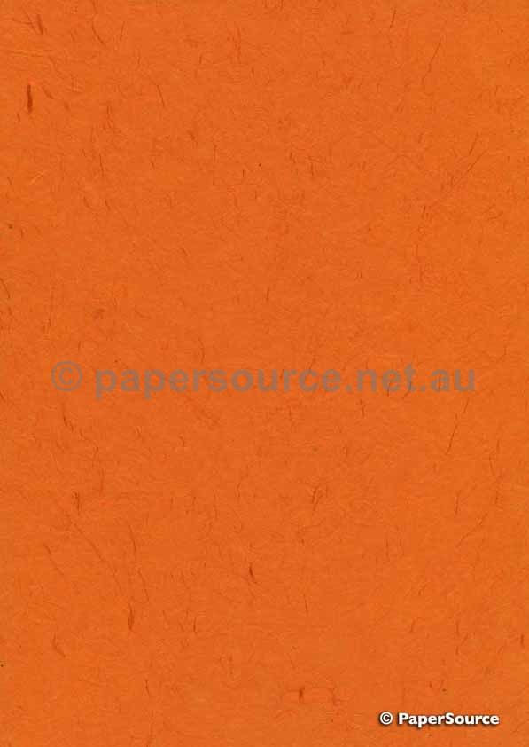 Specialty Paper | Silk Plain Orange 90gsm Recycled Handmade Paper ...