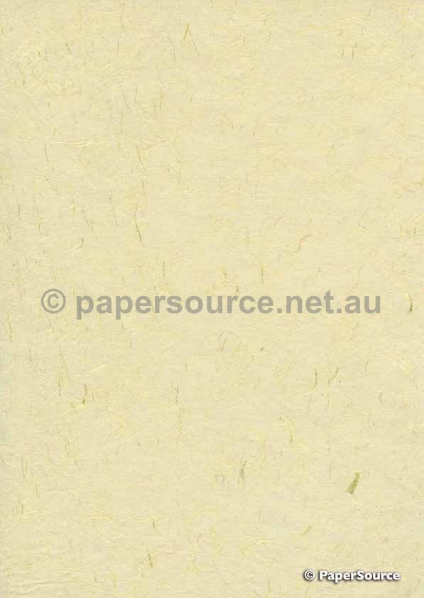Specialty Paper | Silk Plain Pastel Yellow 90gsm Recycled Handmade ...
