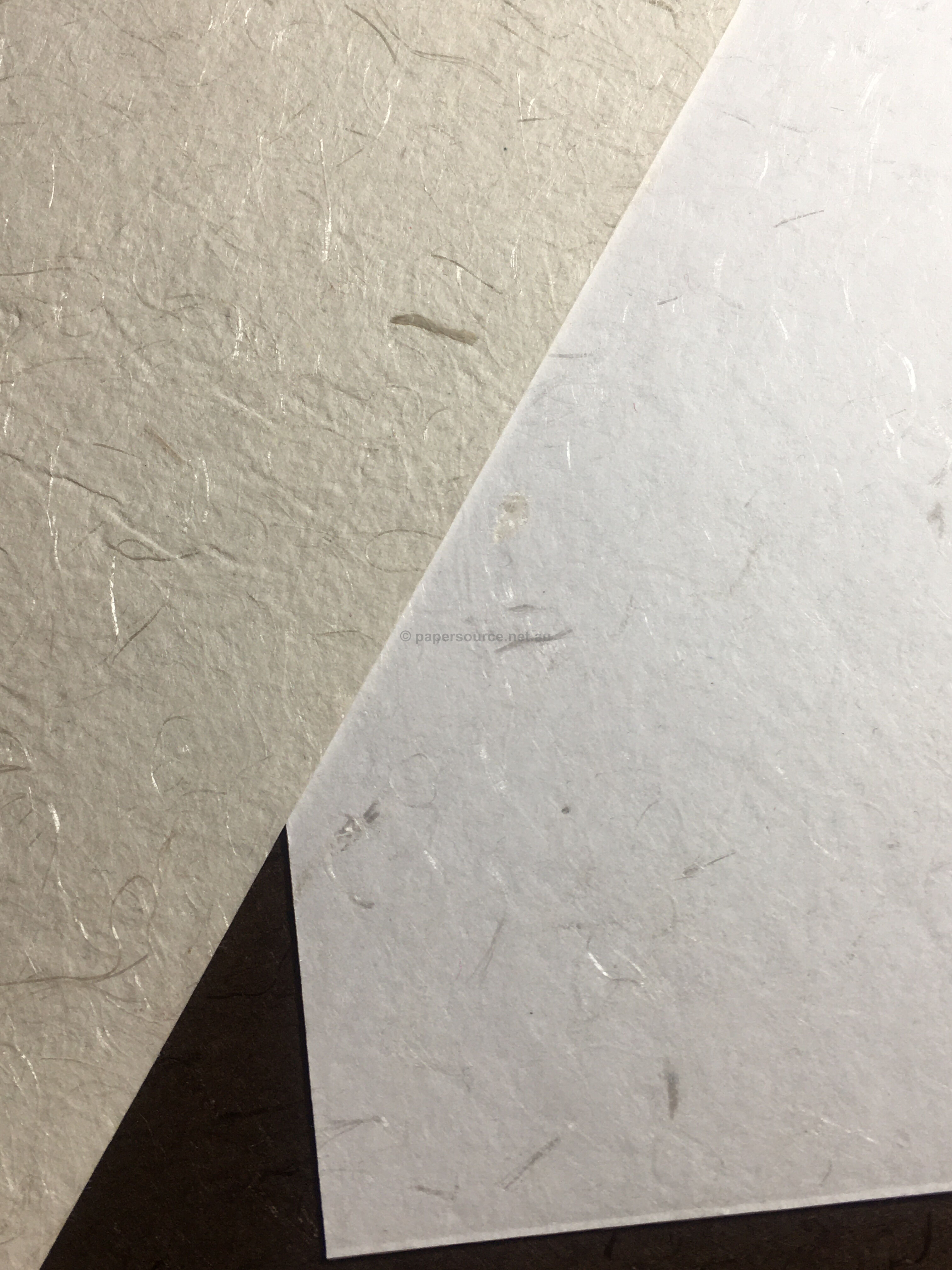 Specialty Paper | Silk Plain White 200gsm Recycled Handmade Paper ...