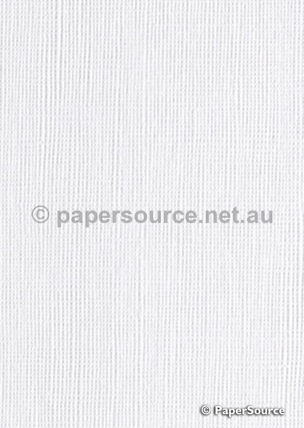 CLEARANCE Knight | Linen White 2 Sided Texture A4 Matte 280gsm Card ...